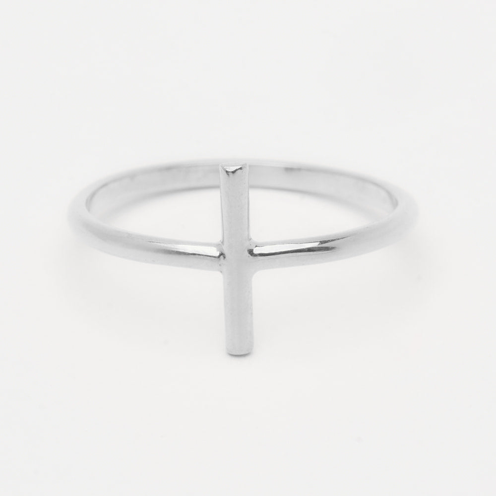 Balanced Bar Ring - Stackable Ring by Suku Jewellery